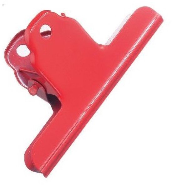 Clips alco 100mm metaal vernikkeld ds a 10st | bol