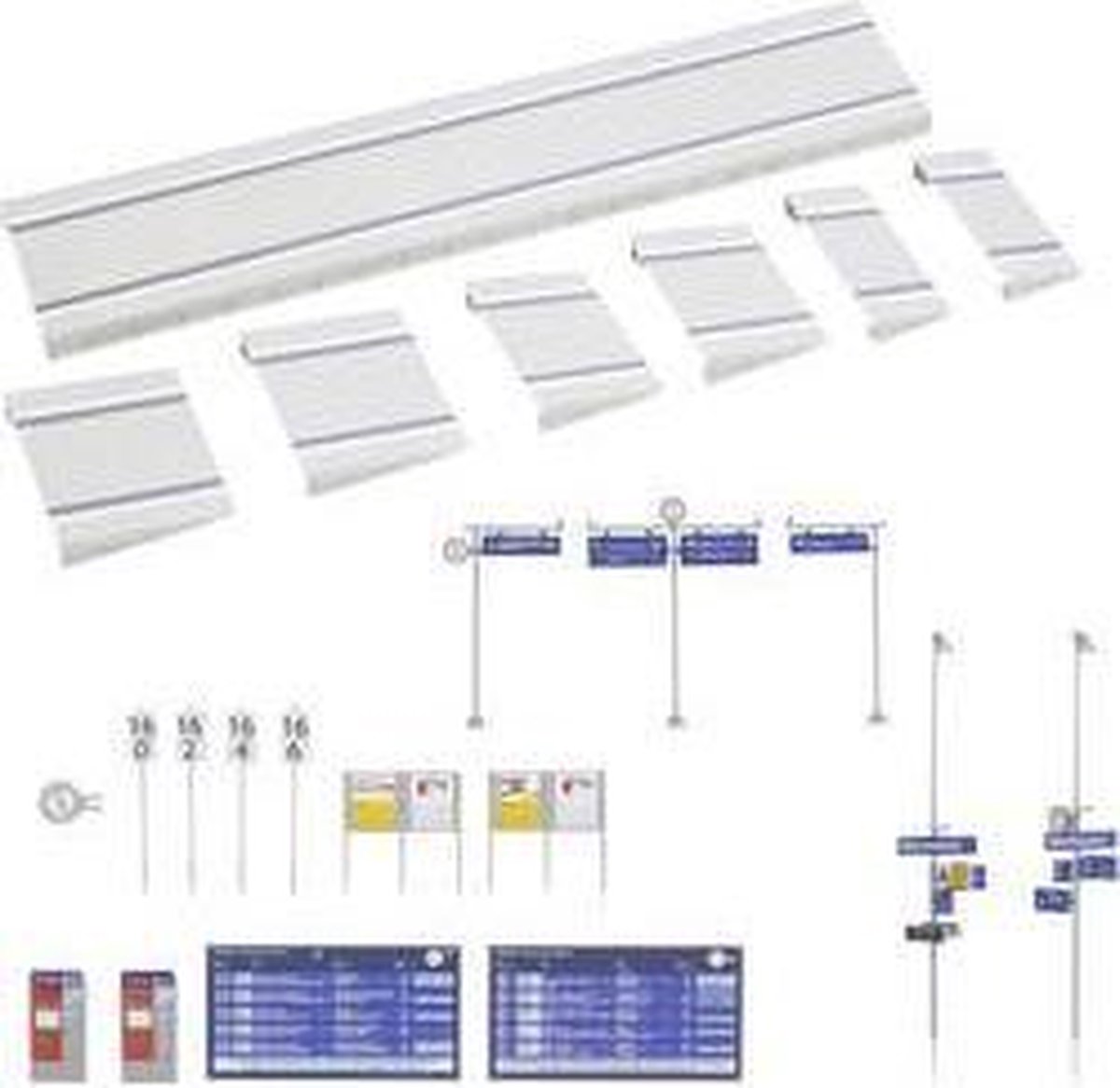 Faller Perron Modern + Toebehoren Modelbouwdecoratie | bol.com