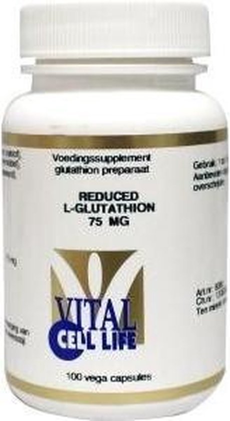 Vital Cell Life L Glutath 75 mg Capsules 100 st | bol