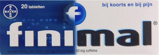 Finimal: einde aan hoofdpijn en spierpijn, 20 tabletten | bol.com