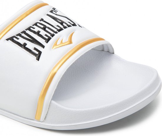 Everlast Side Slippers - wit/goud - dames - maat 40 | bol