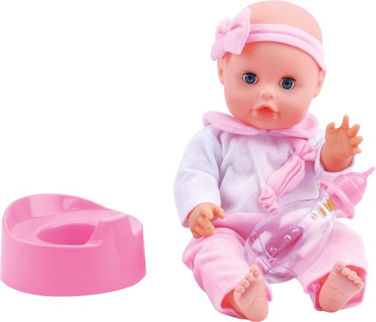 Pop met potje en drinkfles - Amore - 33 cm. | Games | bol