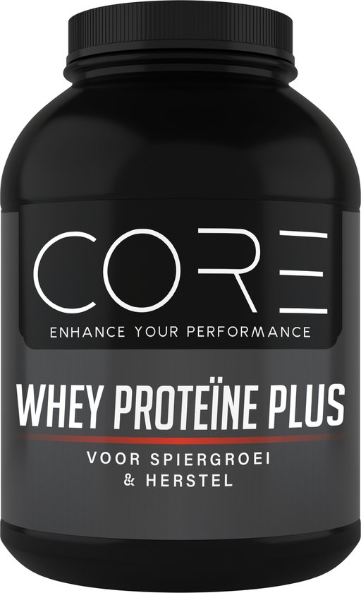 CORE NUTRITION - WHEY PROTEÏNE PLUS AARDBEI-spiergroei & herstel ...