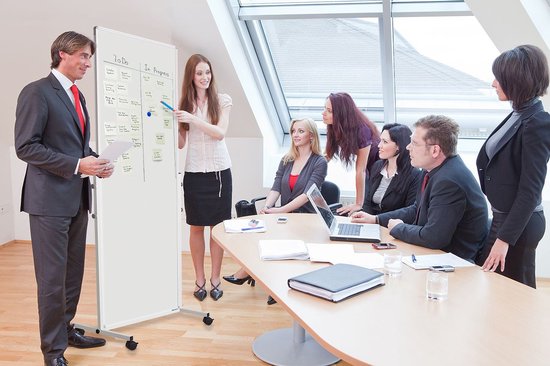 Mobiel whiteboard emaille PRO - Weekplanner - Maandplanner ...