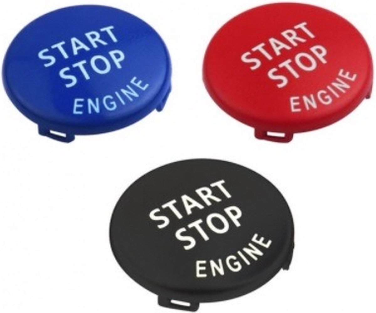 Start Stop Engine Motor Schakelknop Knop BMW Blauw | bol.com