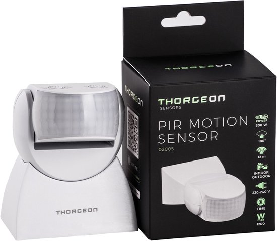 Thorgeon - PIR Motion Sensor - 300W - 220-240V - IP65 | bol.com