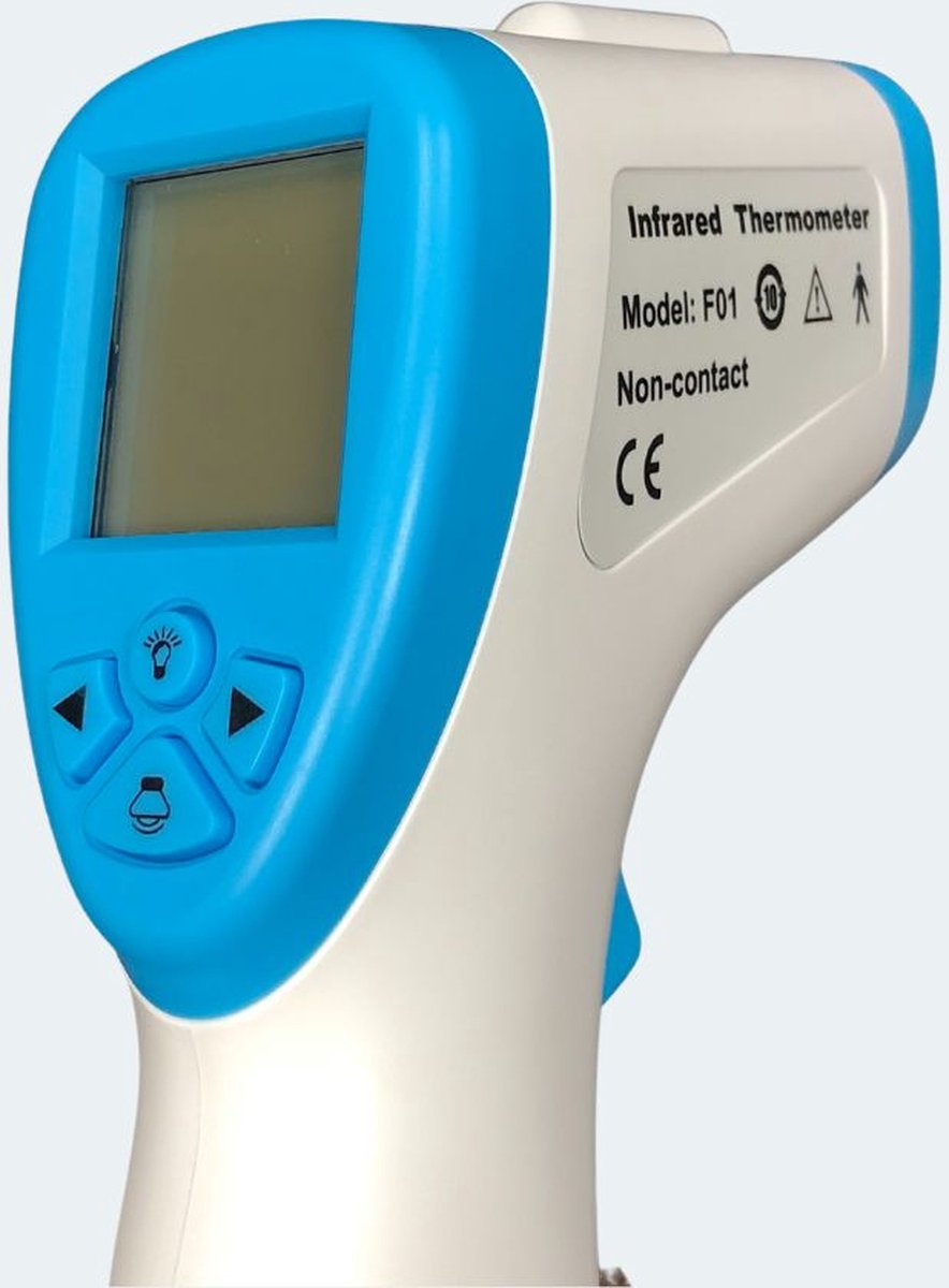 Digitale infrarood thermometer - Temperatuurmeter - koortsthermometer ...