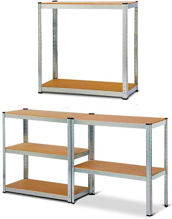 Herzberg HG - Stellingkast - Opberg kast - Opberg rek - Met handleiding ...