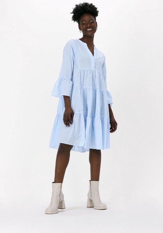 Devotion Dilos Jurken Dames - Rok - Jurk - Lichtblauw - Maat XS | bol.com