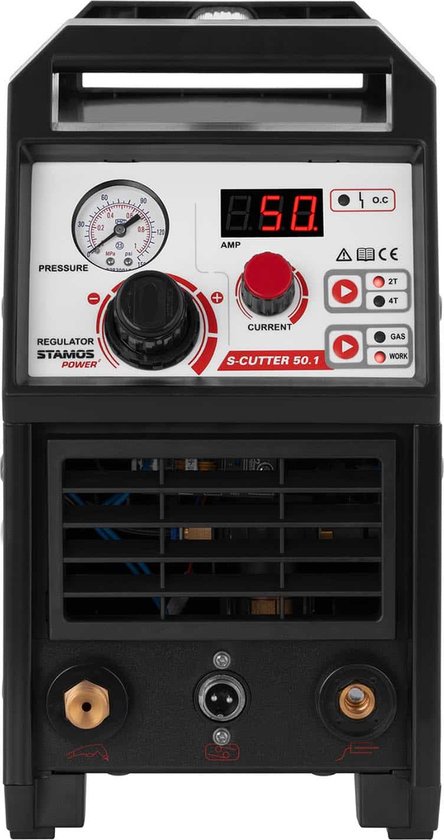 Stamos Plasmasnijder - 50A - digitaal - 230V | bol.com