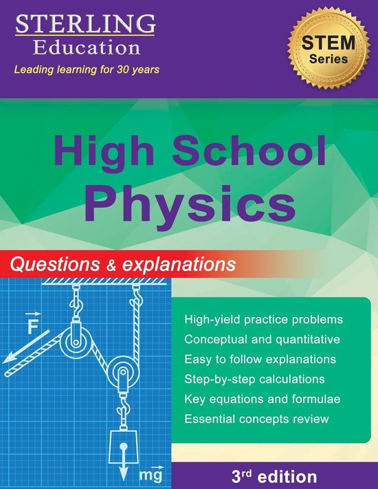 High School Physics (ebook), Sterling Education | 9798885571005 | Boeken | bol.com