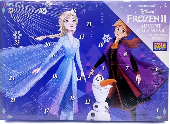 Mivida - Adventskalender - Blauw - Frozen - Disney - 24 Verrassingen ...