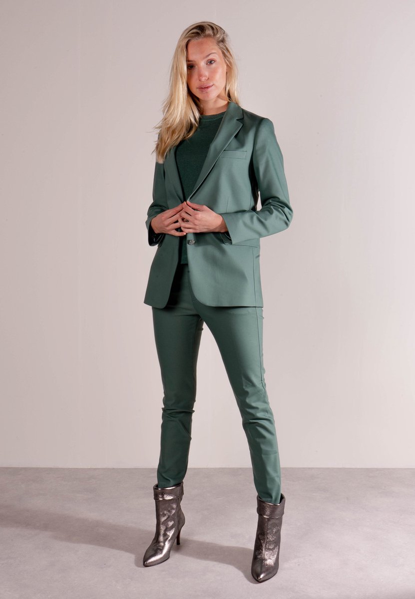 Mos Mosh Dames Mary Night Blazer Groen maat 40 | bol.com