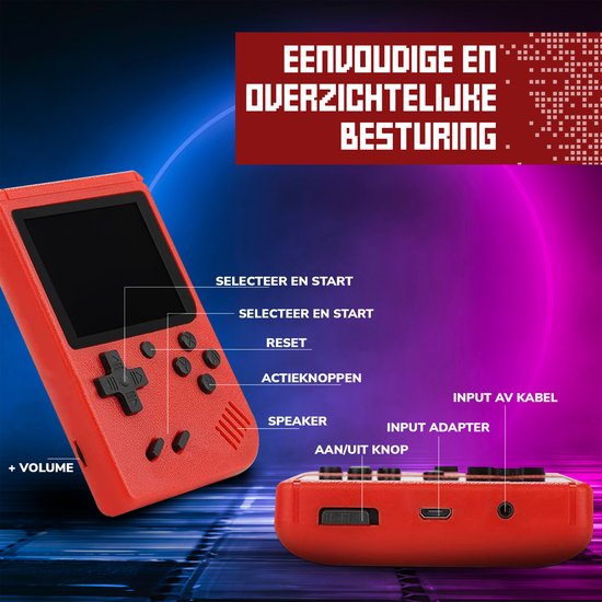 Arcade Spelcomputer - Incl. Controller + TV Kabel - Spelcomputer Voor ...