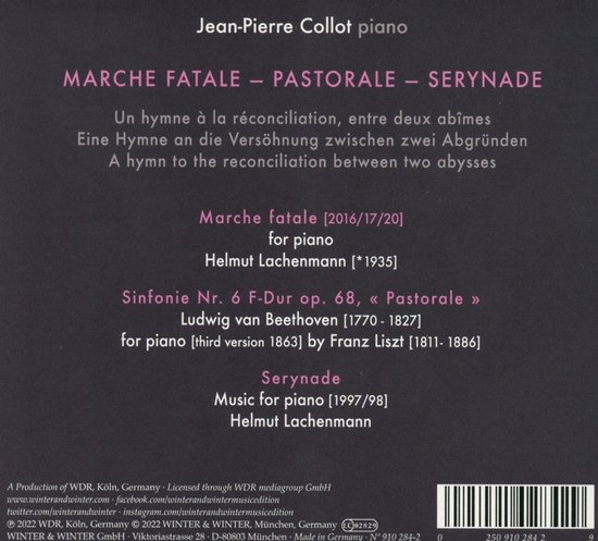 Jean-Pierre Collot - Marche Fatale (CD), Jean-Pierre Collot | Muziek | bol