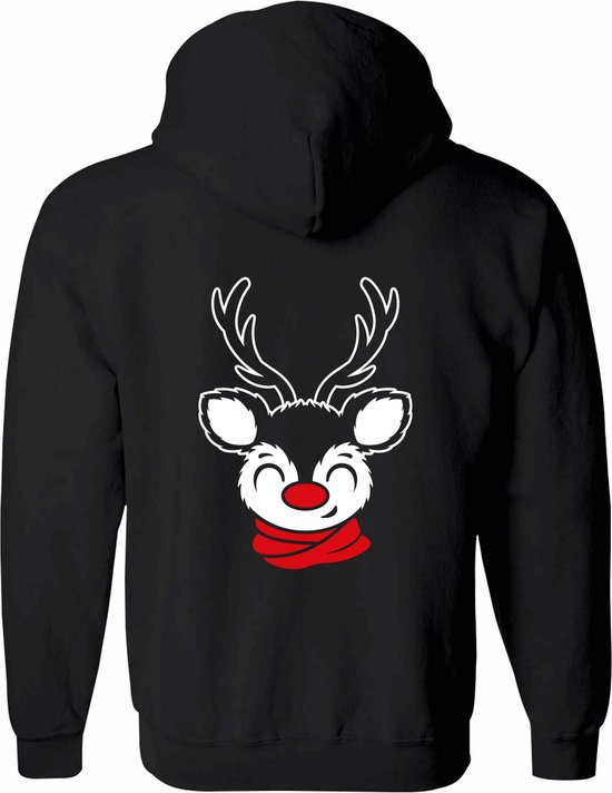 Rendier buddy - Vest - Heren - Zwart - Maat L | bol.com