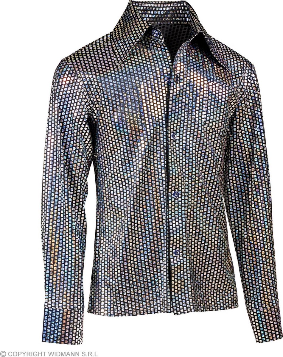 Widmann - Jaren 80 & 90 Kostuum - 70s Swingende Discobal Shirt Man ...