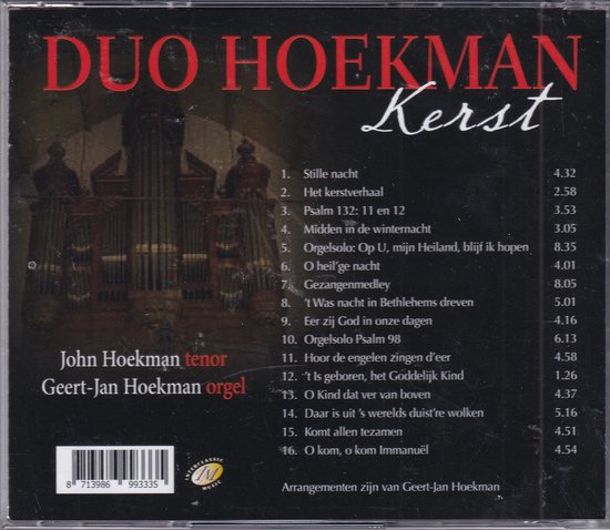 Kerst - Het bekende duo Hoekman zingt de mooiste kerstliederen vanuit de... | bol