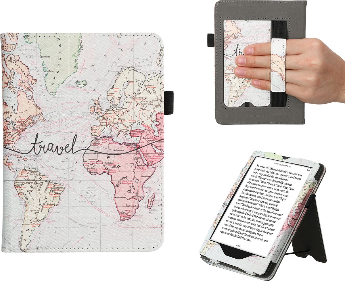 kwmobile flip cover voor Amazon Kindle Paperwhite 11. Generation 2021 ...