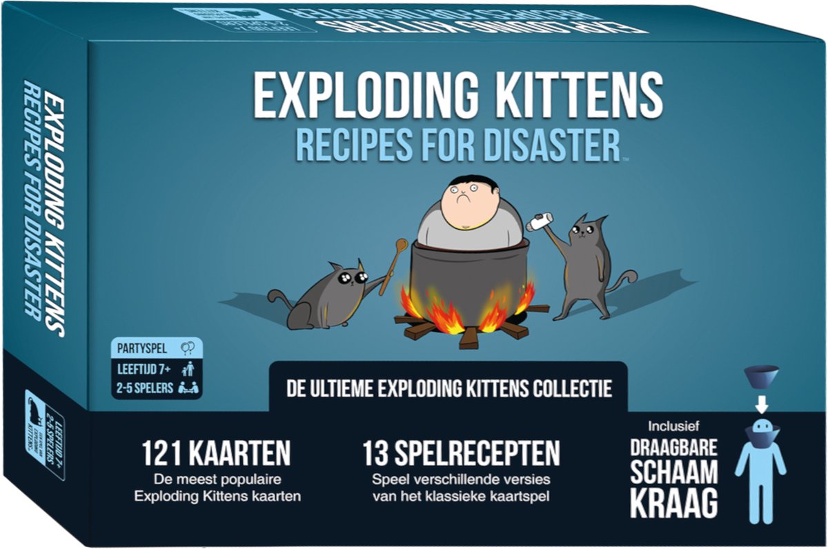 Exploding Kitten Recipes For Disaster Kaartspel Nederlandstalig