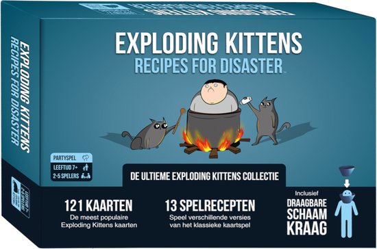 Exploding Kitten Recipes for Disaster - Kaartspel (Nederlandstalig ...