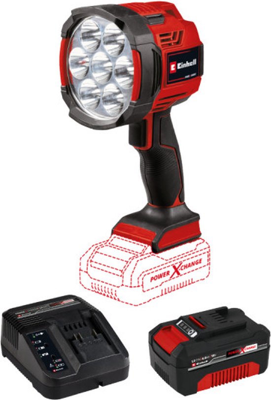 EINHELL 18V Power X-Change LED lamp pack - TE-CL 18/2500 LiAC-solo ...