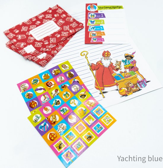 Sinterklaas briefpapier - sinterklaas pakket - schoenkado -sinterklaas ...