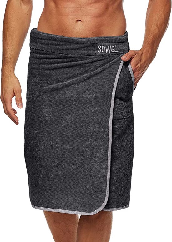 saunadoek, badstof - Sauna kilt - Sauna sarong - sauna towel | bol