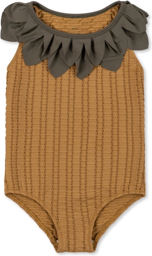 Konges slojd Pineapple badpak kind - Bone brown | bol.com