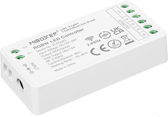 Mi-Light Mi-Boxer - (FUT038SA) - RGBW LED controller Kit (Standaard ...