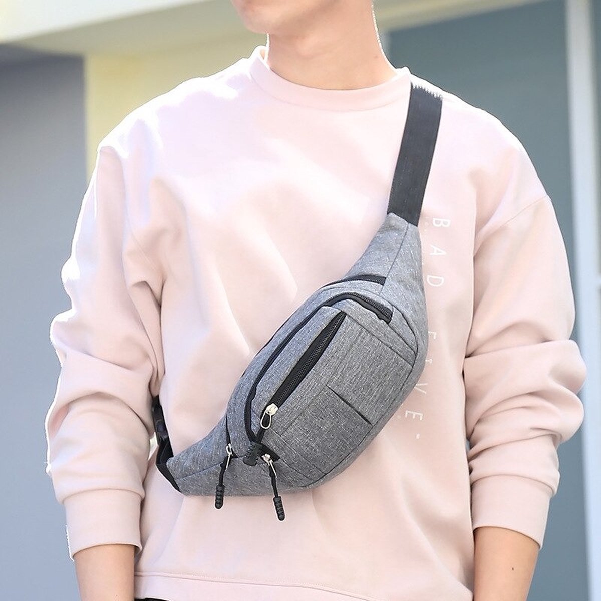 WiseGoods Luxe Crossbody Schoudertas Heren - Tas Mannen - Design ...