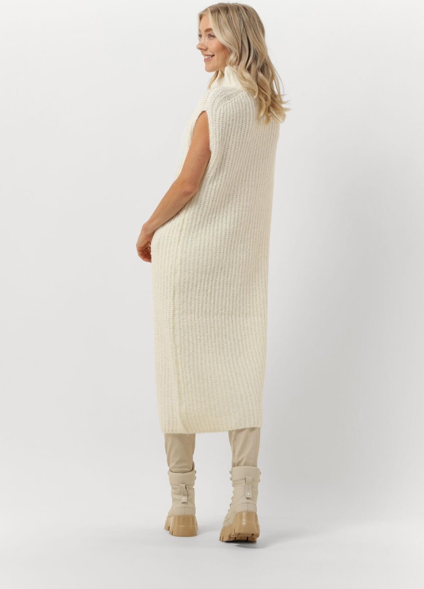 10days Turtle Neck Dress Jurken Dames - Rok - Jurk - Ecru - Maat L | bol