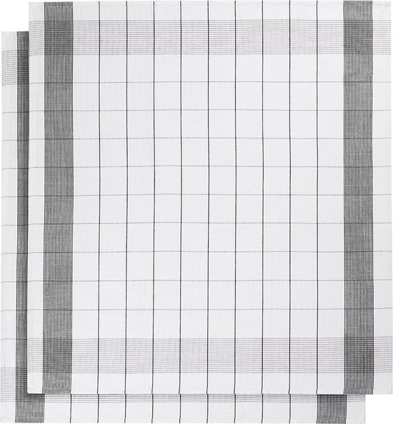De Witte Lietaer Theedoek Glazendoek - 2 stuks - 68 x 68 cm - Katoen ...