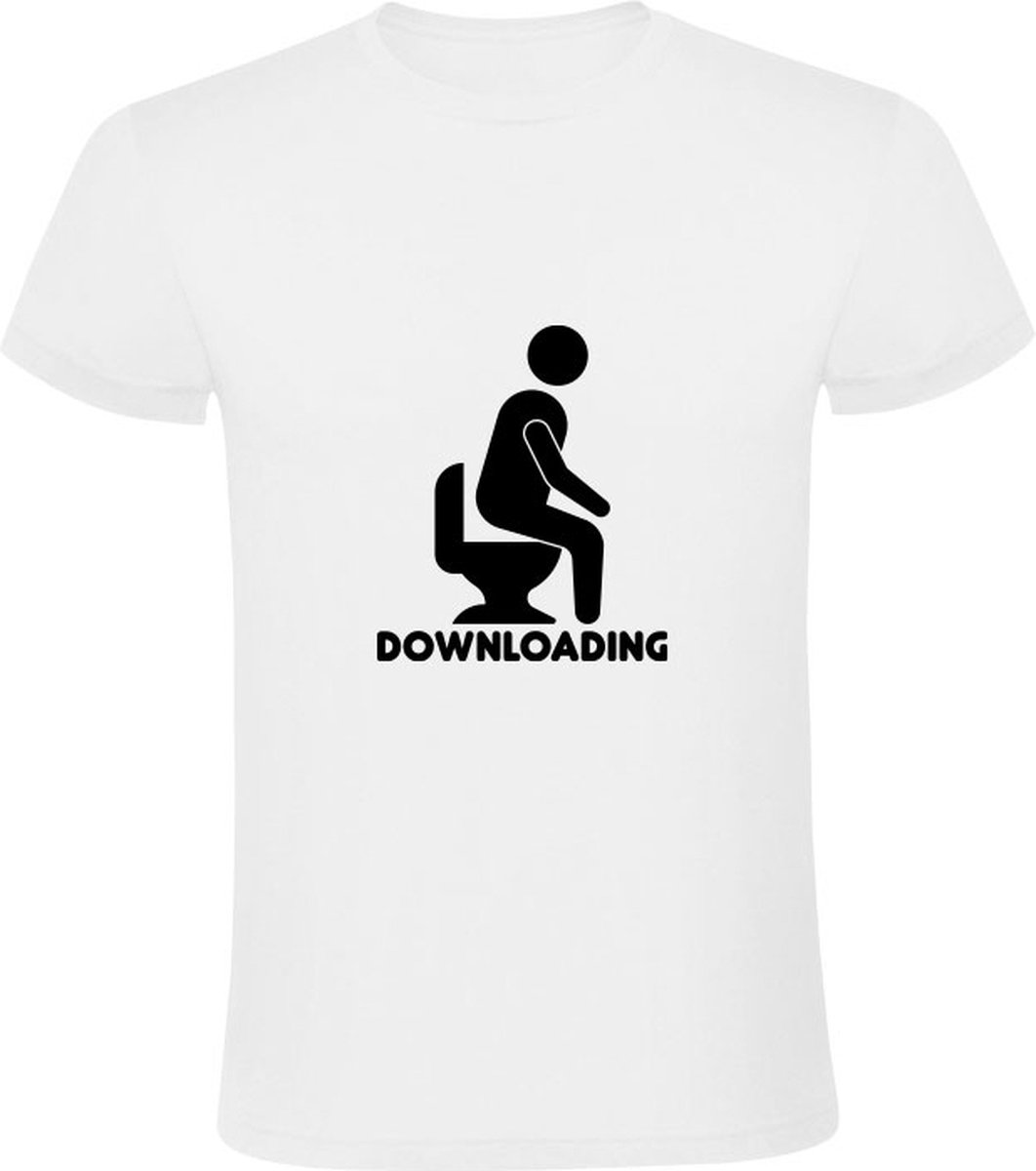 Downloading Heren T-shirt | WC | toilet | poepen | schijten | kak ...