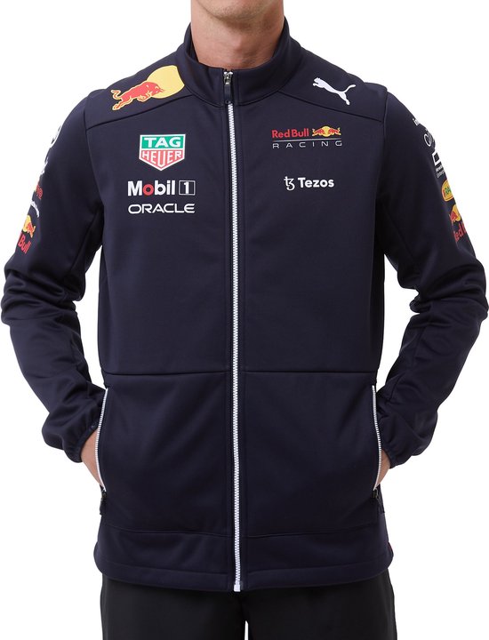Puma Red Bull Racing Team Softshell Jas Blauw Heren - Maat S | bol