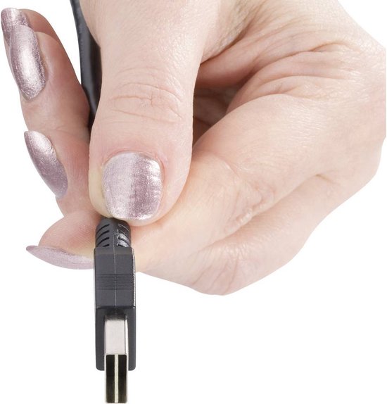 Renkforce RF-4096107 USB-kabel USB 2.0 USB-A stekker, USB-mini-B ...