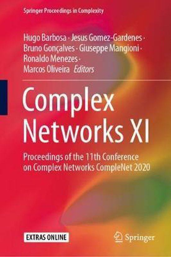 Springer Proceedings in Complexity- Complex Networks XI | 9783030409425 | Boeken | bol.com