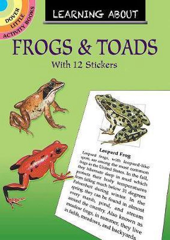 Learning About Frogs and Toads, Sy Barlowe | 9780486838410 | Boeken ...
