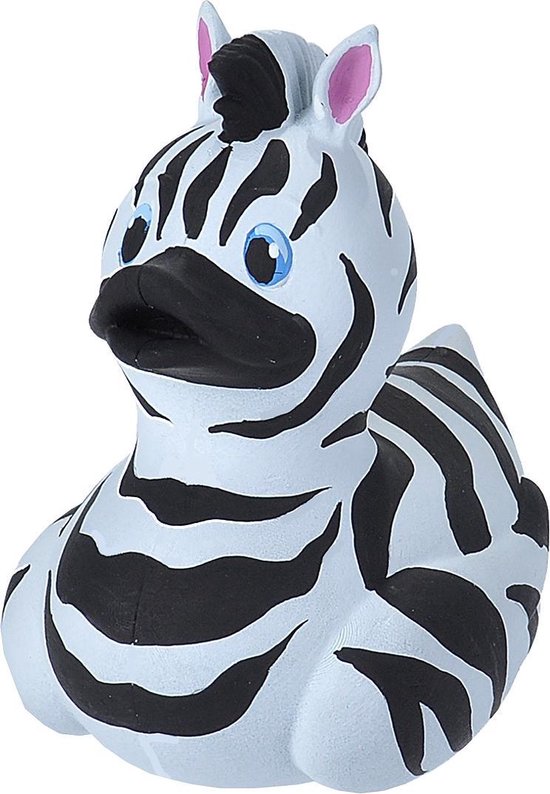 Wild Republic Badeend Zebra Junior 10 Cm Zwart/wit | bol