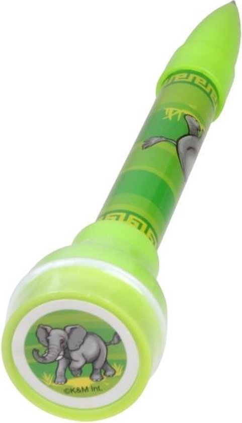 Wild Republic Pen Met Stempel Olifant Junior 12,7 Cm Groen | bol