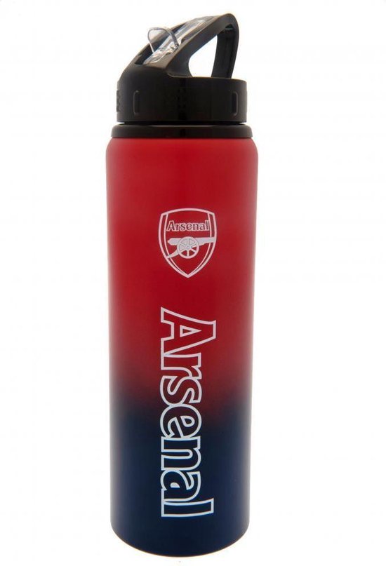 Arsenal FC Fade Water Bottle (Red/Black) | bol