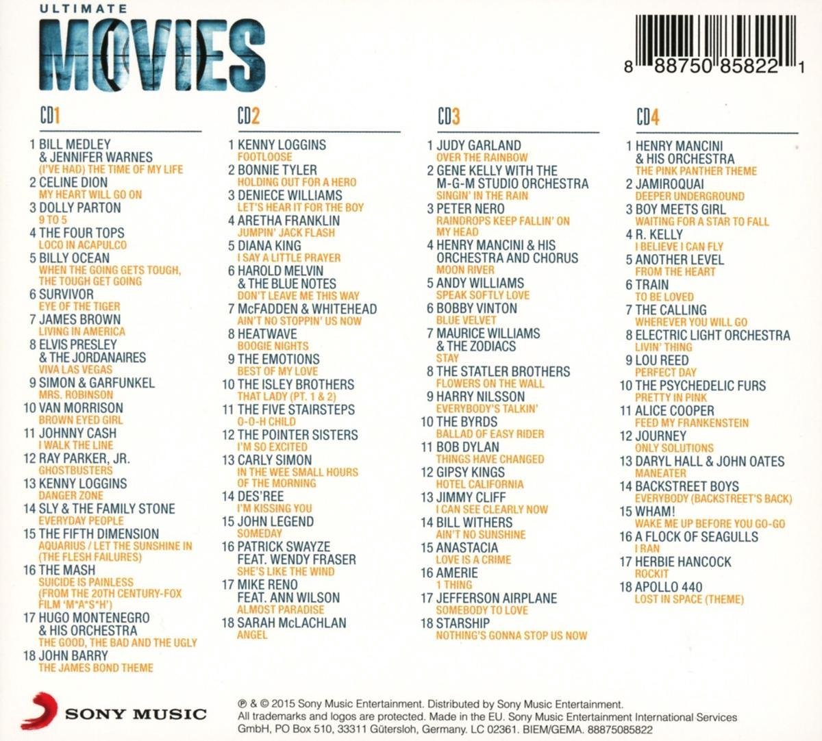 Various - Ultimate... Movies, various artists | CD (album) | Muziek ...