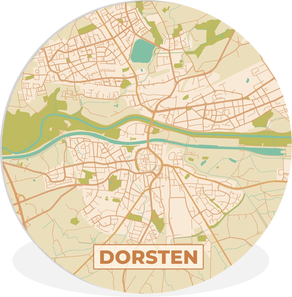 Wall Circle - Wall Circle Indoor - Dorsten - Map - Map - City Map ...