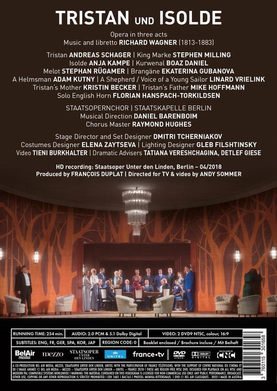 Andreas Schager, Stephen Milling, Anja Kampe - Tristan Und Isolde (2 ...