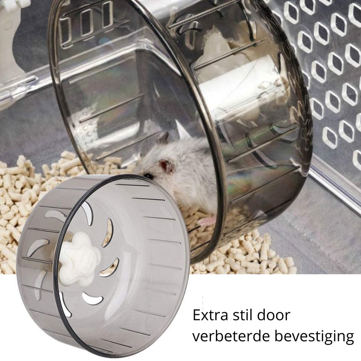 Hangend hamster rad met gratis hamsterbal | Hamster wiel | Hamster speelgoed | Looprad... | bol.com