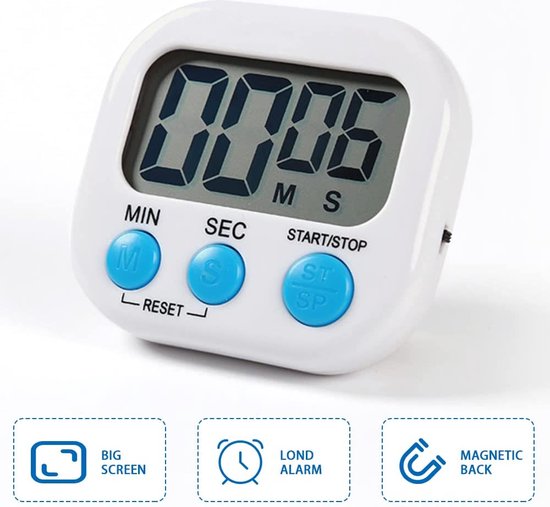 Douchetimer- Douchewekker- Douche wekker - waterproof - shower coach ...