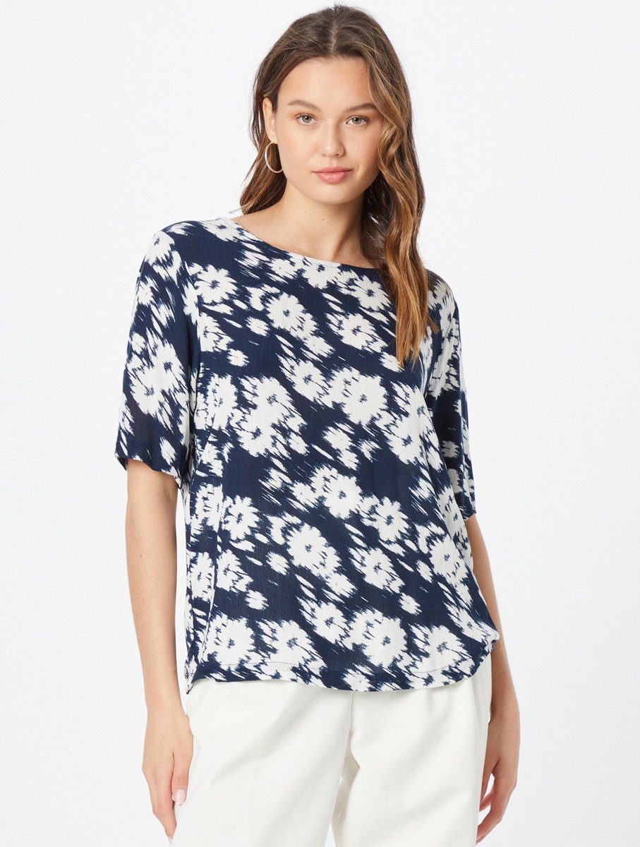 Ichi blouse marrakech Marine-M | bol.com