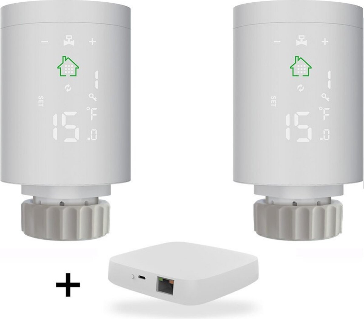Slimme Radiatorknop - Radiatorknop - Digitale Thermostaatknop | bol.com