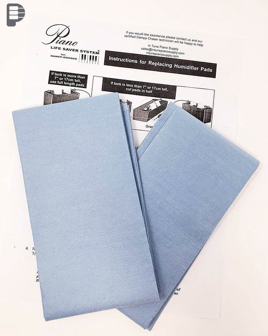 Piano life saver system - Dampp chaser - Humidifier Pads- 2 sets | bol