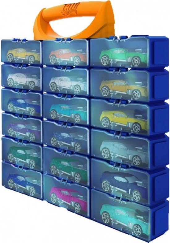 Hot Wheels Car Case | Auto koffer | Verzamelkoffer | Opbergkoffer | 18 ...
